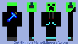 DJ Creeper Minecraft Skin