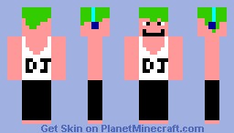 dj thunder Minecraft Skin