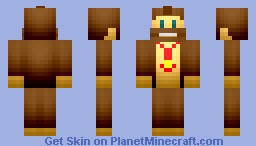 Donkey Kong Minecraft Skin