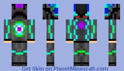 The DM5 Cyborg Prototype 1 Minecraft Skin