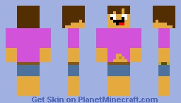 Dora The Explorer (Working on the backpack!" Minecraft Skin