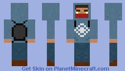 Dead Rising 2 Looter Minecraft Skin