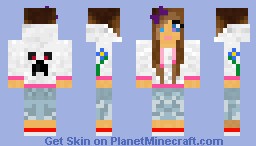 my girlfriend best friend Minecraft Skin