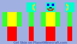 Strange colour man? Minecraft Skin