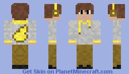 Dandelion Yellow Boy Minecraft Skin