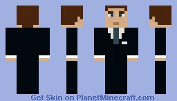 Daniel Craig James Bond Minecraft Skin