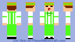 Dapper Dan (Green) Minecraft Skin