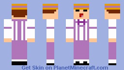 Dapper Dan (Purple) Minecraft Skin