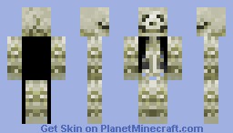 Skeleton Robes Minecraft Skin