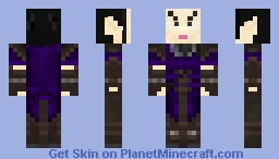 Dark Elf Minecraft Skin