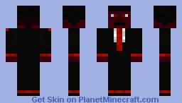 Dark Agent Minecraft Skin