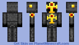 Dark Ankh Knight Minecraft Skin