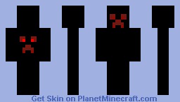 Dark Creeper Minecraft Skin
