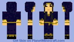 Female Mage Minecraft Skin