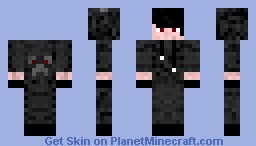 Dark Hood Kid Minecraft Skin