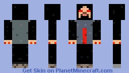 Dark Steve Minecraft Skin