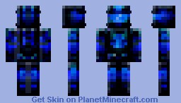 Dark Zero Armor Minecraft Skin