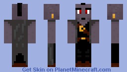 Hotbingo's Dark Elf Minecraft Skin