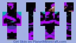 Dark fusion Minecraft Skin