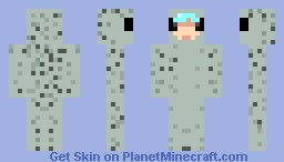 Tim Burton - Beetlejuice Minecraft Skin