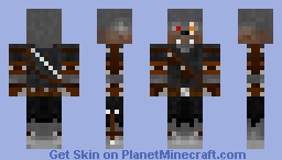 Wolf hunter Minecraft Skin