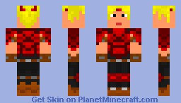 Legend Of The Dragoon Dart Minecraft Skin