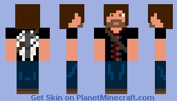 Daryl Dixon (The Walking Dead) Minecraft Skin