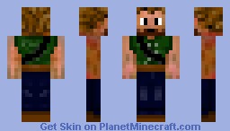 Daryl Dixon (The Walking Dead) Minecraft Skin