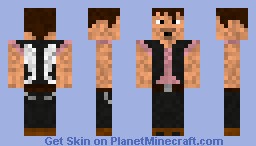 Daryl Dixon from The Walking DEAD Minecraft Skin