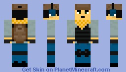 Remake of DayZ Character Minecraft Skin