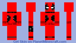 Dead Pool Minecraft Skin