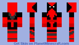 Deadpool Minecraft Skin
