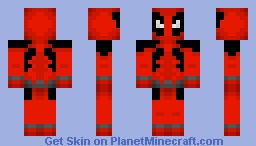 Deadpool Minecraft Skin