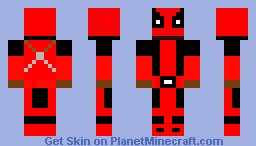 Deadpool Minecraft Skin