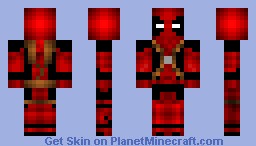 Deadpool Minecraft Skin