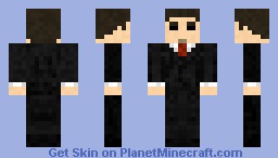 Crowley from Supernatural Minecraft Skin