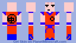 Krillin Minecraft Skin