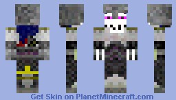 Death ~ Darksiders 2 [MOVING MOUTH] Minecraft Skin