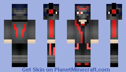 Cyber Fighter Minecraft Skin