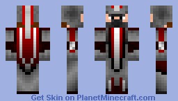 Decorated Royal Knight (3D detail) Minecraft Skin
