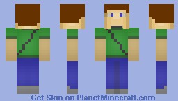 Delivery Man (Amazing Head!) Minecraft Skin
