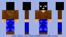 Delocated Guy, Minecraft Skin