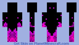 Purple Demon Minecraft Skin