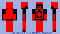 Demon Steve! (Villian) Minecraft Skin