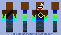 Derpy Colorful Guy Minecraft Skin
