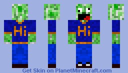 Derpy Creeper Minecraft Skin