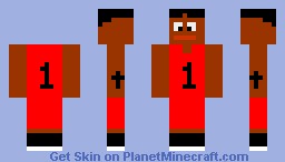 Derrick Rose Minecraft Skin