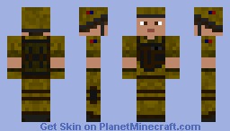 MoH Desert SAS Minecraft Skin