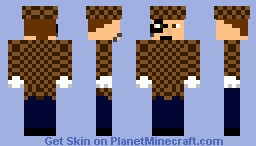 Detective With Monocle Minecraft Skin