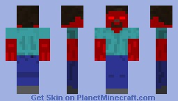 Devil Steve Minecraft Skin